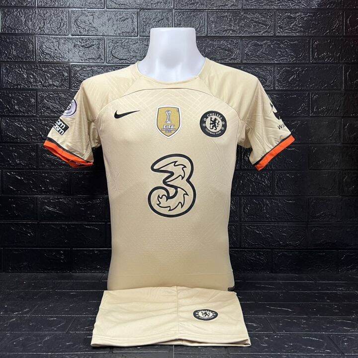 ชุดกีฬา ชุดฟุตบอล ผู้ใหญ่ เสื้อมีอาร์มเเขน สโมสรฟุตบอล เชลซี Chelsea ...