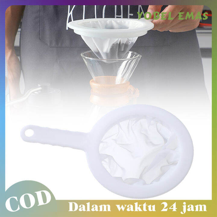 200 Mesh Nylon Mesh Filter Strainer Soy Susu Saringan Kopi Kain ...