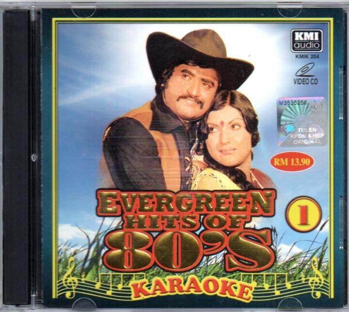 VCD (KARAOKE)- EVERGREEN HITS OF 80"S VOL: 1 | Lazada