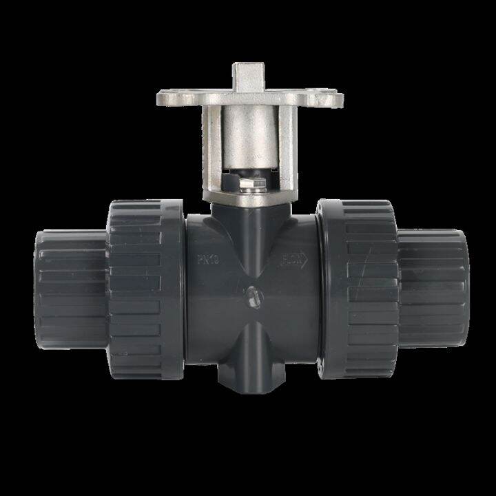 【CW】 DN32 DN40 UPVC unionvalve platform ball valve plastic | Lazada.co.th