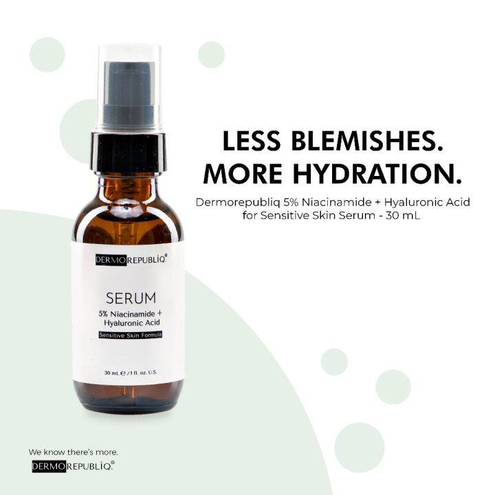 Dermorepubliq 5 Niacinamide Hyaluronic Acid Sensitive Skin Formula ...
