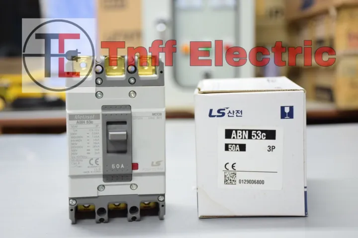 LS Metasol ABN 53C 3P/50A Molded Case Circuit Breaker | Lazada.co.th