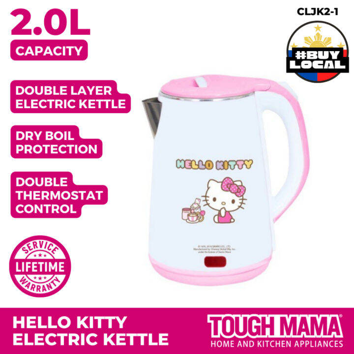 Tough Mama CLJK2-1 Hello Kitty Electric Kettle Double Layer 2L Electric ...