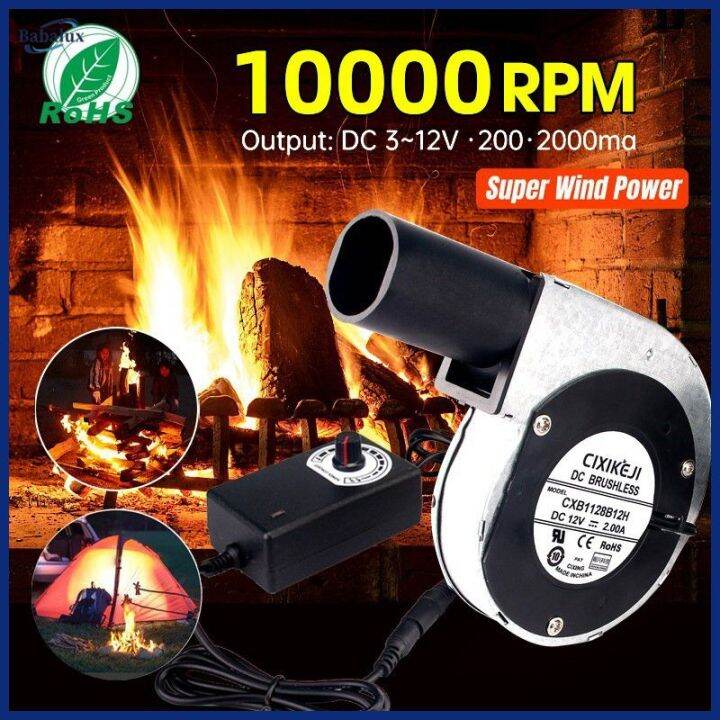 Babalux 【Lowest Price】10000 RPM Blower Fan with controller Blower ...