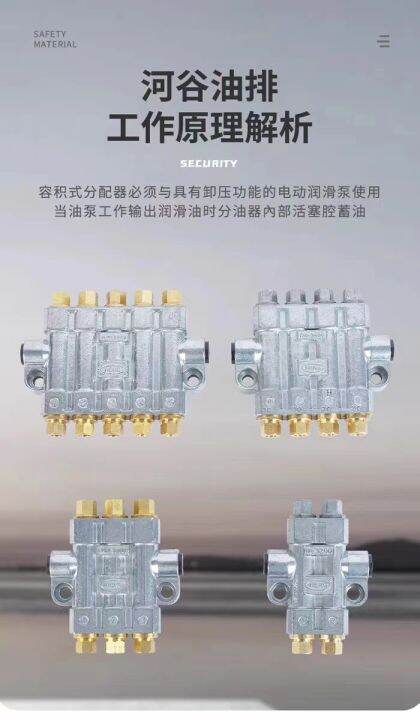 HERG Lubrication Check valve,Volumetric Oil Piston Distributor Value ...