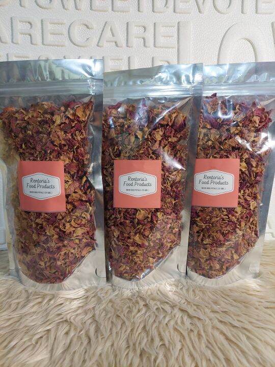 Dried Rose Petals (50gms) (edible) | Lazada PH