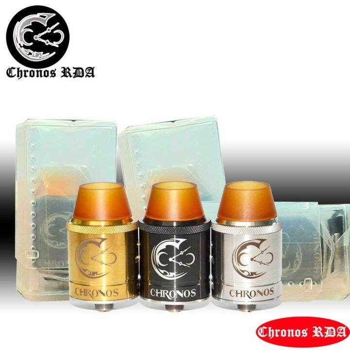 Vape Atomizer CHRONOS RDA 24mm diameter 304 stainless steel material ...
