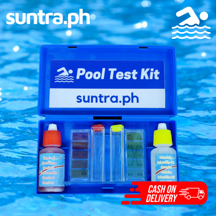 Pool Test Kit for Chlorine and pH (For Philchlon and Jumbo Chlor ...