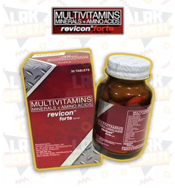 Revicon Forte Multivitamins 30s (30 tablets in bottle) | Lazada PH