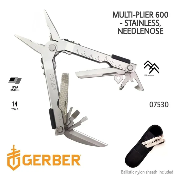 คีมGERBER รุ่น MP-600 คีมแบบสะบัดออก อันแข็งแกรงที่เป็นตำนานของ GERBER ...