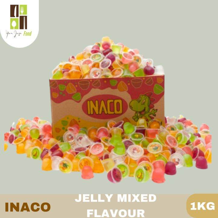 Inaco Jelly/Jeli Mixed Flavour 500g/ 1Kg [Re-pack] | Lazada Indonesia