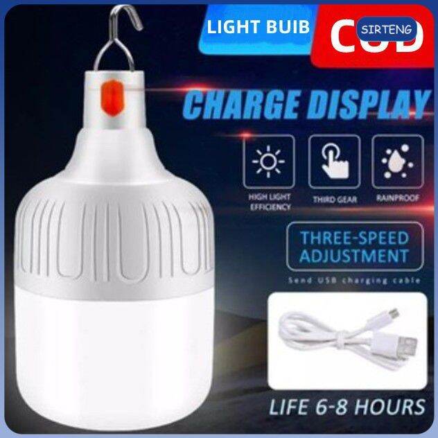 【IN STOCK】LED Rechargeable Light Bulb Portable Rechargeable Night ...