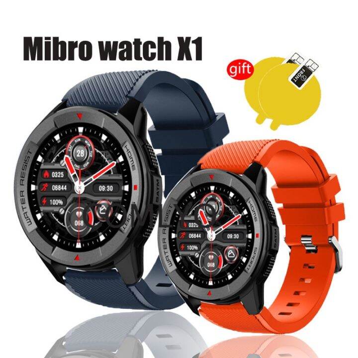 Xiaomi Mibro watch X1 สายซิลิโคน สร้อยข้อมือ ผู้หญิง ผู้ชาย สมาร์ทวอทช์ ...