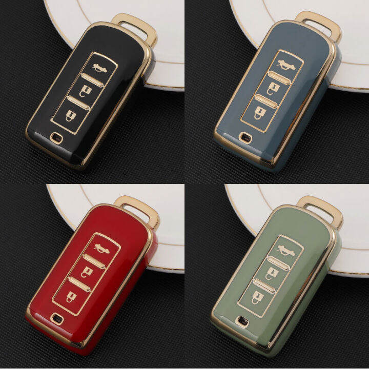 Tpu Car Key Cover Casing Accessories For Mitsubishi Pajaro Athlete 4x4 ...