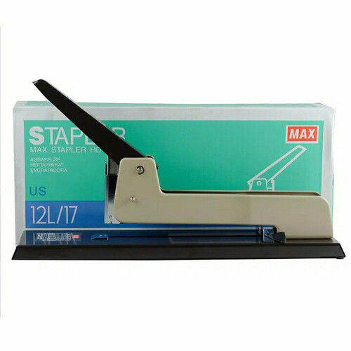 Max Staples HD-12L/17 Heavy Duty Stapler Besar Hekter Jilid | Lazada ...