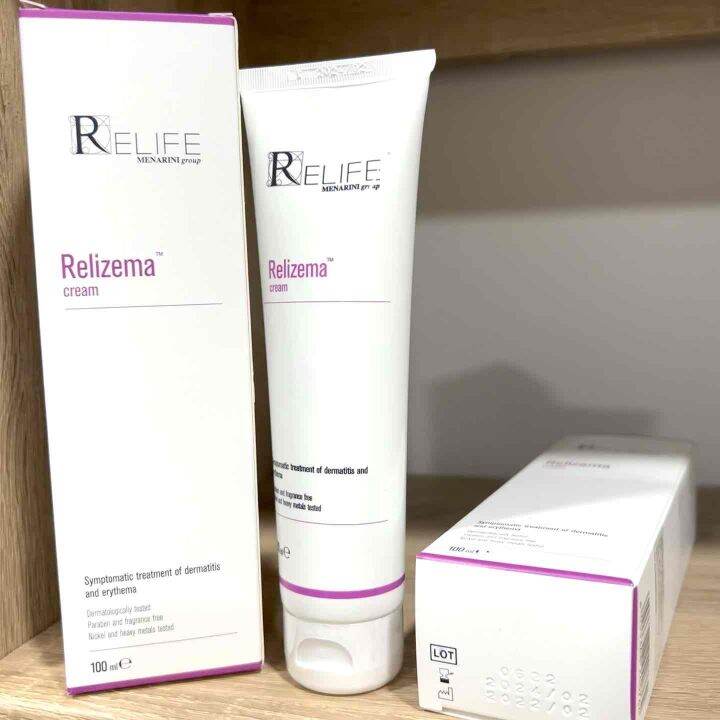 Relife Relizema cream 100ml ครีมสำหรับผิวแห้งคัน | Lazada.co.th