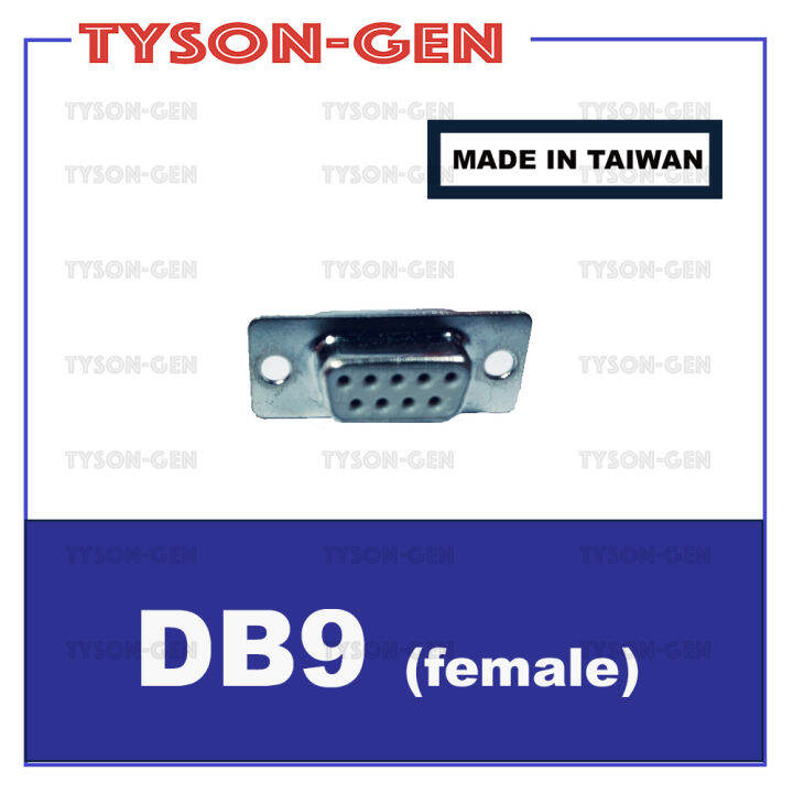DB9, DB15, HD15, DB25 Connectors D-Sub, D-Subminiature (Made in TAIWAN) | Lazada PH