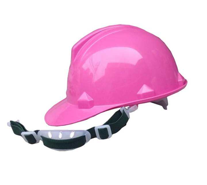 Pink Hard Hat Safety Helmet CE EN397 (Yellow) w/ Six Point Suspension ...
