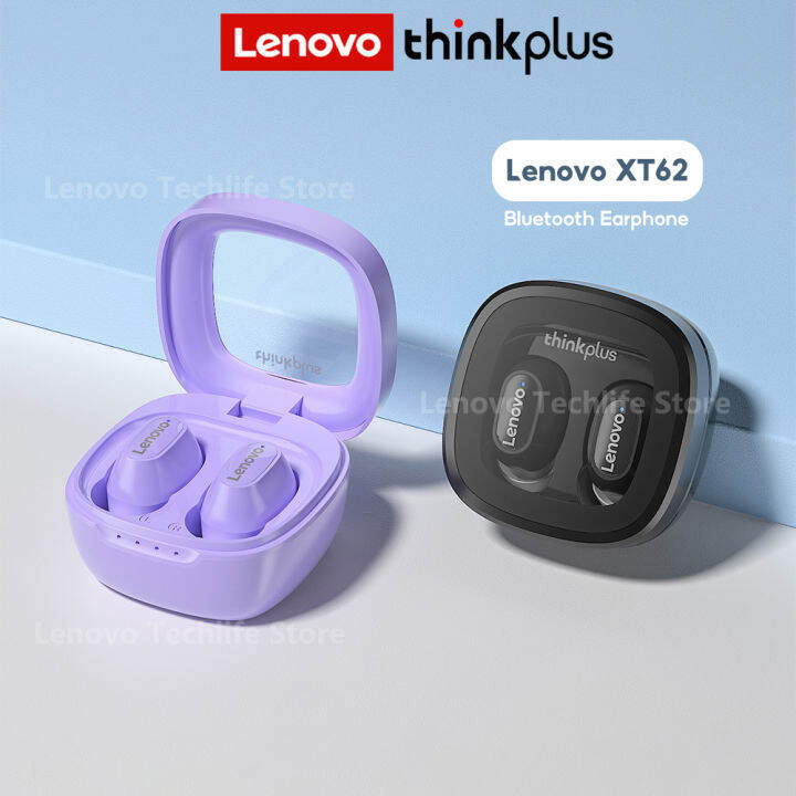 Lenovo XT62 TWS Bluetooth Earphone BT5.3 True Wireless Earbuds with Microphone ENC Noise ...