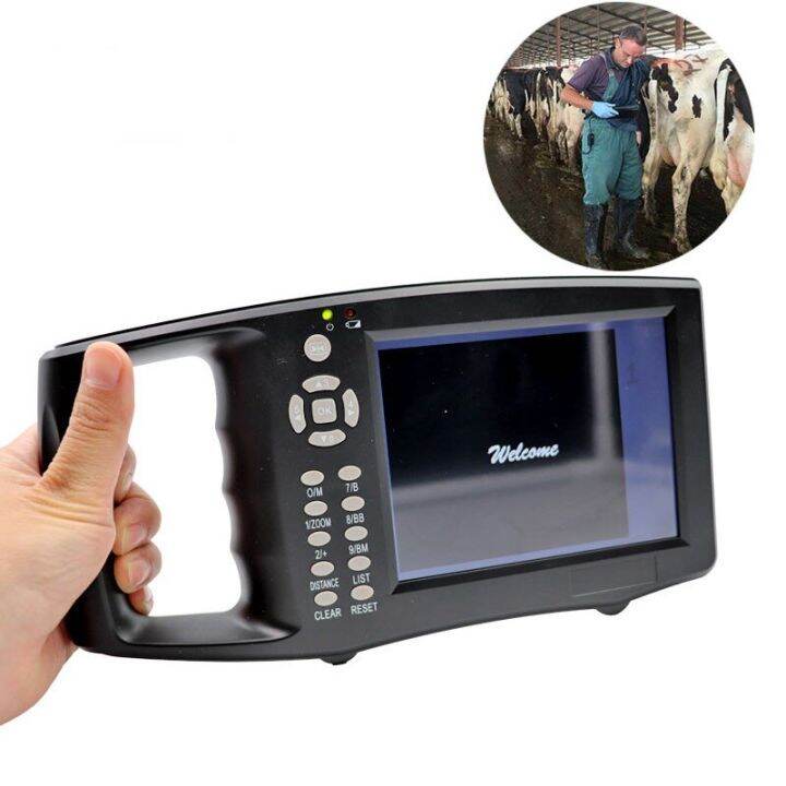 Livestock Portable Veterinary Ultrasound Scanner Cattle Cow Pig Sheep ...