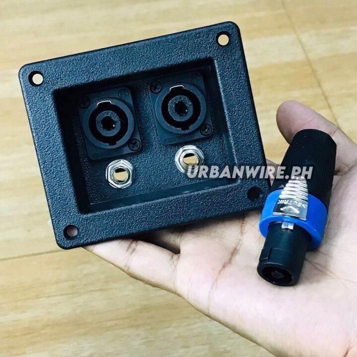 【COMBO SALE】Neutrik 4 Pins SpeakON Male Plug With 2 Speakon Jack ...