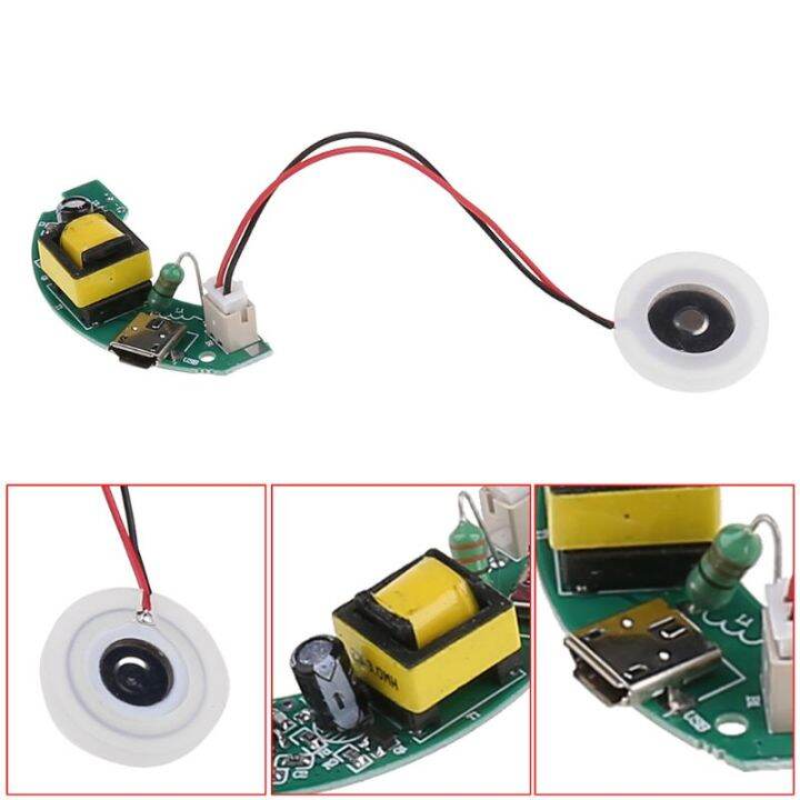 USB Mini Humidifier DIY Kits Mist Maker And Driver Circuit Board Fogger ...