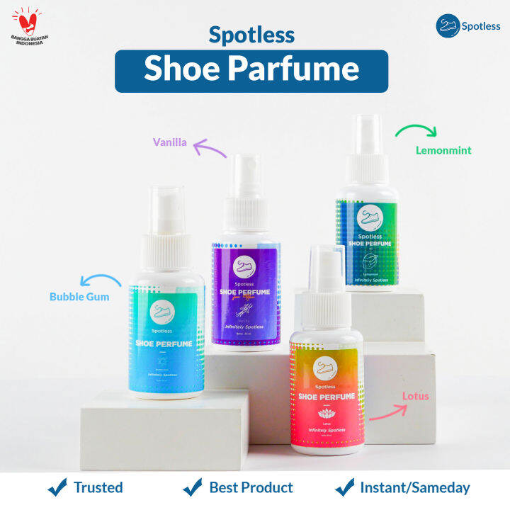Spotless Shoe Perfume Parfum Sepatu 65 ml Penghilang Bau Tidak Sedap ...
