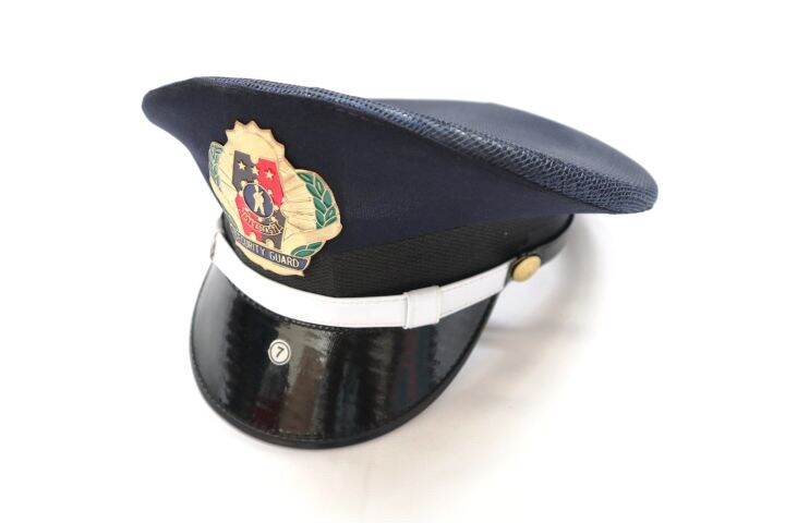 Security OVAL Pershing Cap White with Cap Device | Lazada PH