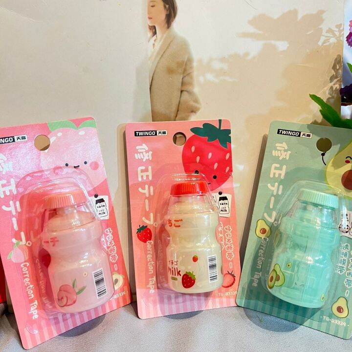 Correction Tape Bentuk Botol Yakul - tipeks penghapus pulpen cair lucu ...