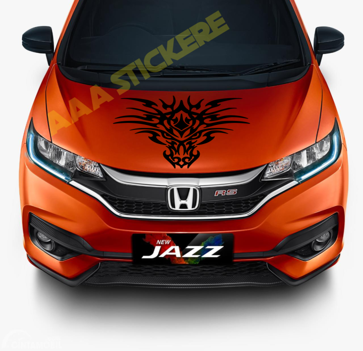 cutting sticker mobil termurah CAP MOBIL GAMBAR PALA MACAN untuk semua ...