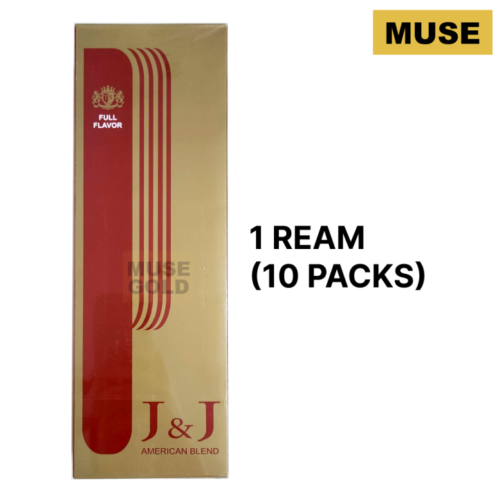 J&J RED Full Flavor American Blend 10 Pack with Freebie | Lazada PH