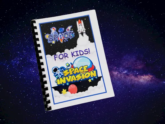 All About Space Booklet / Size of a notebook / Outer Space / Planets ...