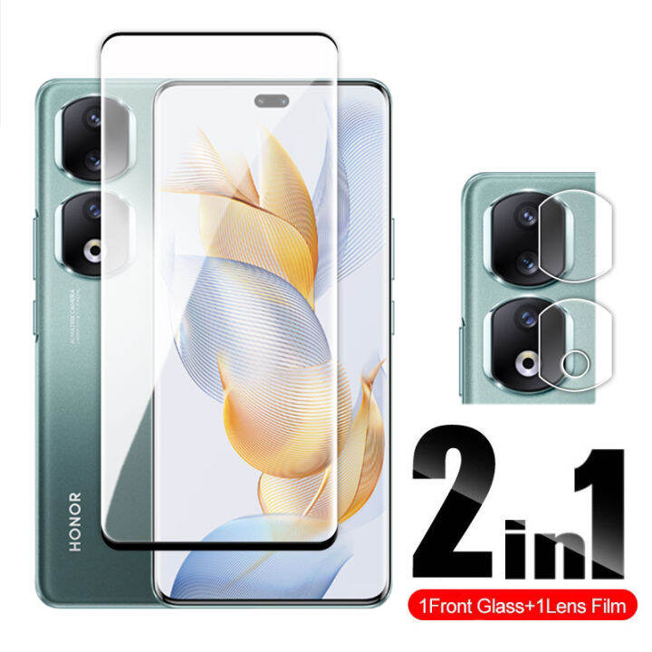 2 In 1ปกป้องหน้าจอสำหรับเกียรติยศ90 90Pro X9b 2023 3มิติหน้าจอแบบโค้งป้องกัน Honor 50 60 70 80 ...
