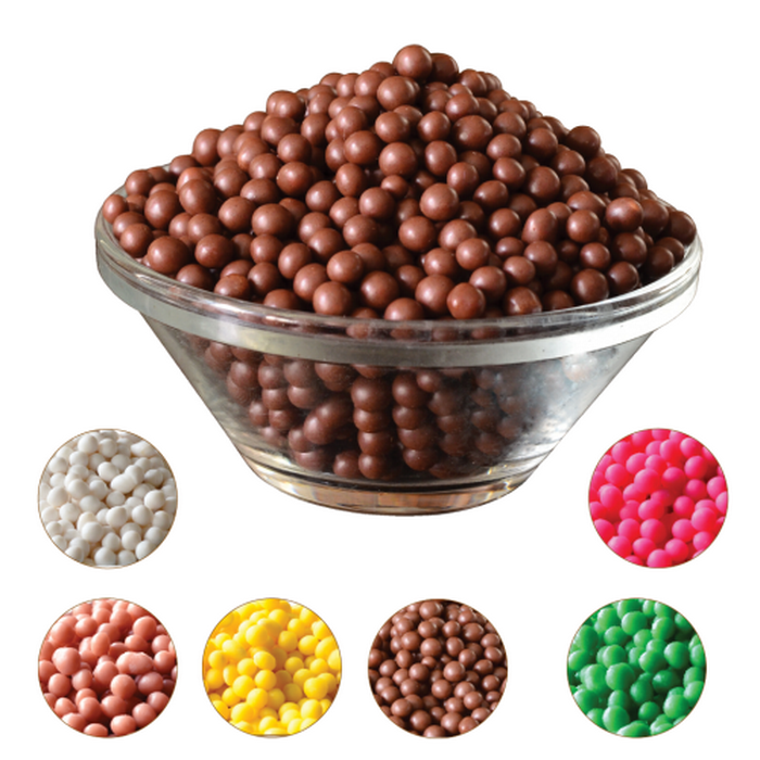 Cracker Ball Chocolate Crispy Ball Chefmate Varian Coklat Repack 500gr ...