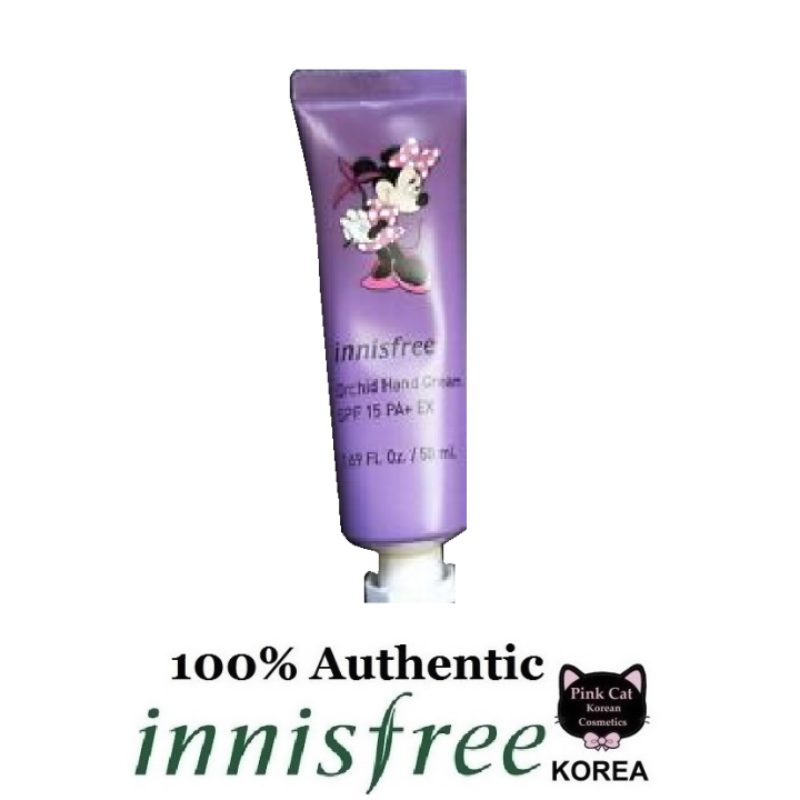 Korean Cosmetics INNISFREE Orchid Hand Cream Ex 50ml (MINNIE MOUSE ...