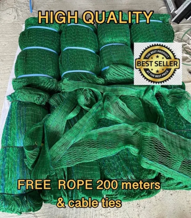 CHICKEN NET 1.5IN x 9FT 100 METERS RANGE NET POULTRY NET FREE ROPE AND ...