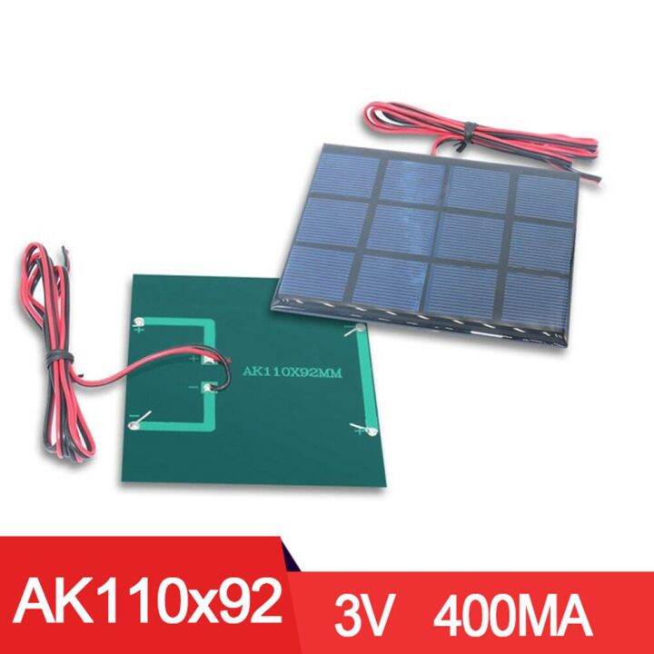 AK110 * 92 3V 400ma DIY Solar System Cell Battery Charger Solar Glue ...