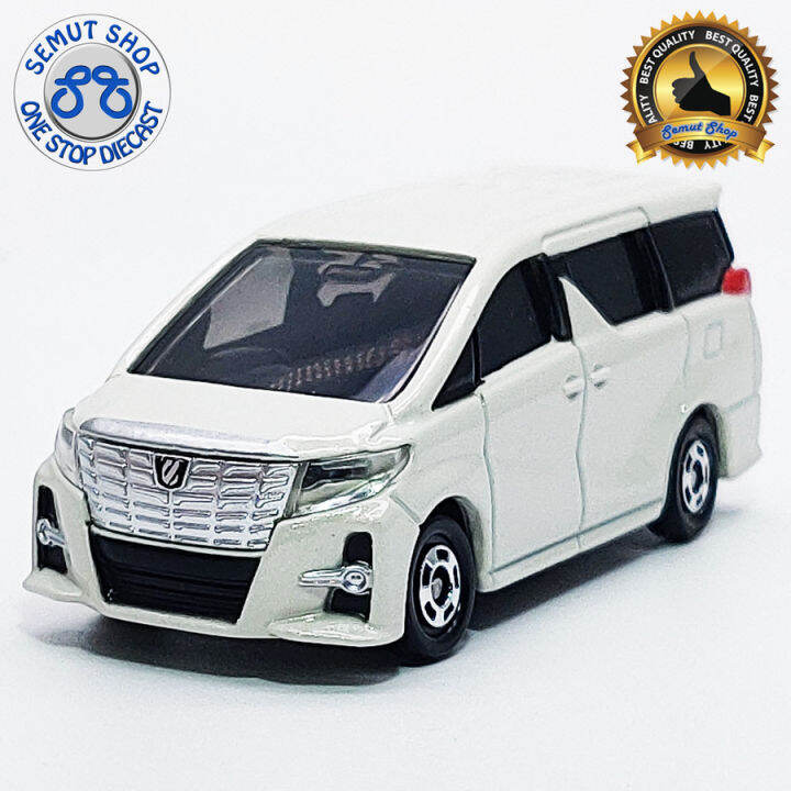 Tomica Reguler No 12 Toyota Alphard putih Pintu belakang bisa dibuka | Lazada Indonesia