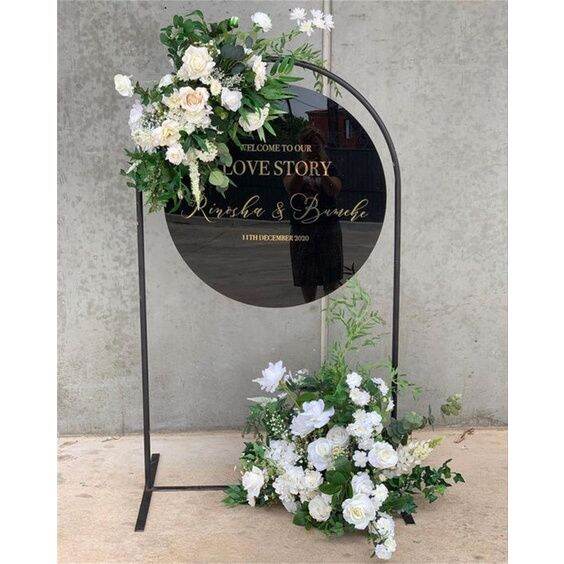 DEKORASI PERNIKAHAN DAN LAMARAN WEDDING WELCOME SIGN / STAND WELOME ...