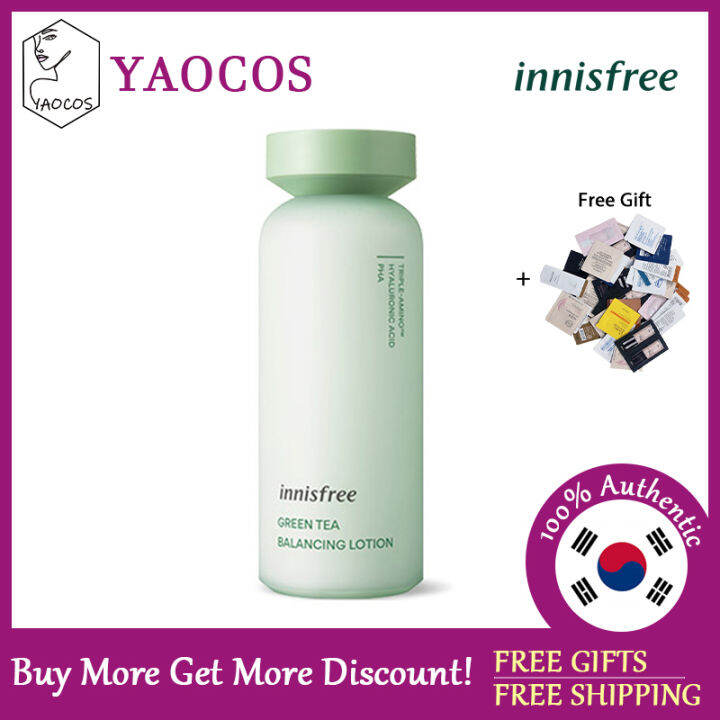 [innisfree] Green Tea Balancing Lotion 160ml | Lazada PH