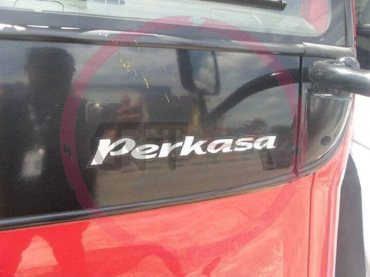 CFS548 Stiker Perkasa for Isuzu Hicom Truck Lorry lori trak Sticker ...