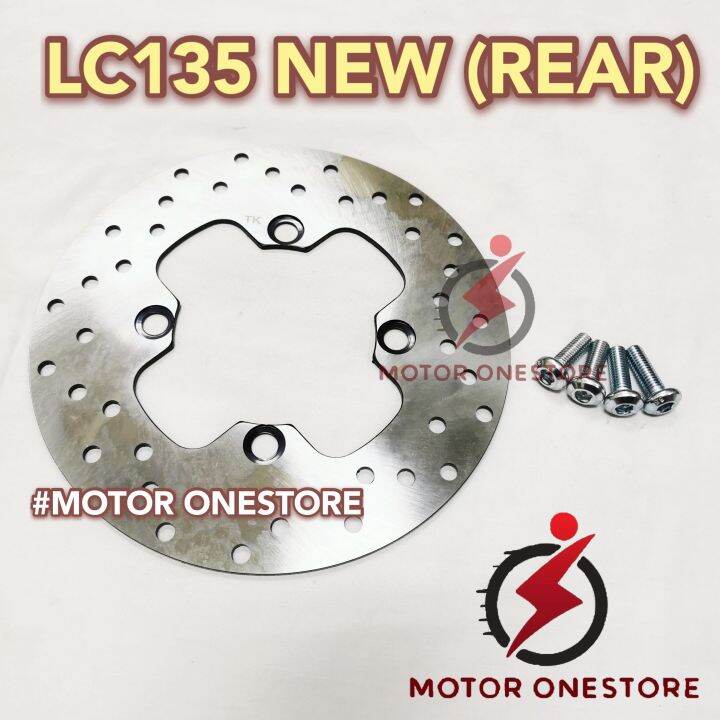 YAMAHA LC135 NEW LC5S Disc Plate REAR SIAP SKREW Piring Disc Belakang ...