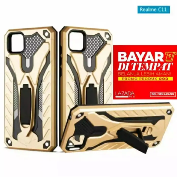 Case Realme C11 Casing Hp Kickstand Hardcase Robot Phantom Transformers ...