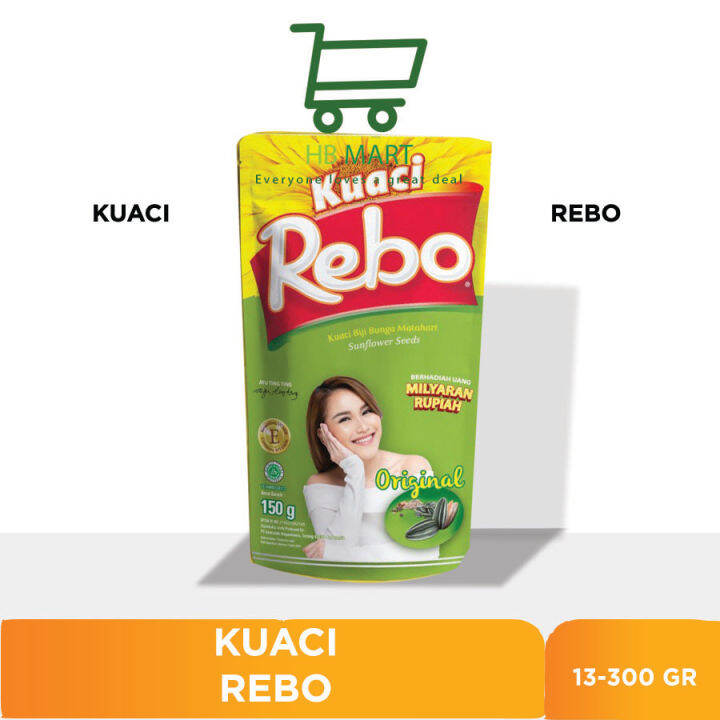Kuaci Rebo 150gram / kuacirebo 150 / Kuaci bunga matahari 150gr ...