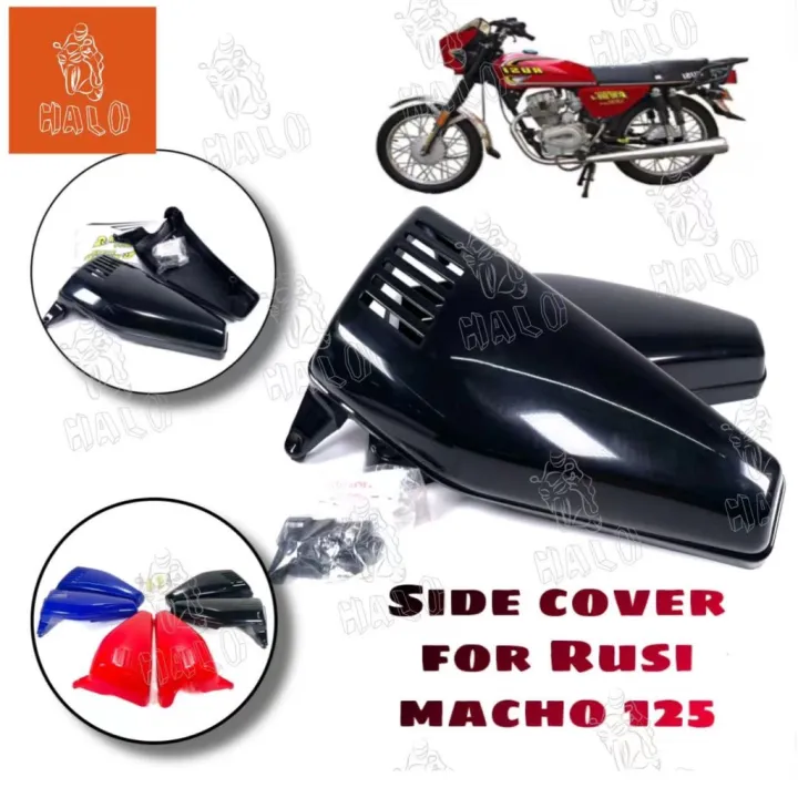 [HALO MOTOR] MOTORCYCLE SIDE COVER FOR RUSI 125 (A74) | Lazada PH