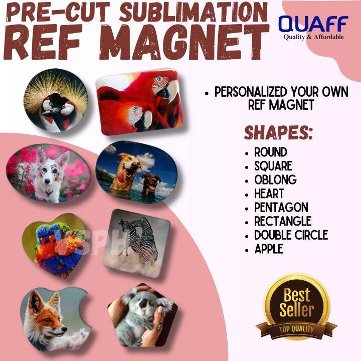 QUAFF PRE-CUT SUBLIMATION REF MAGNET 5PCS by VSPH | Lazada PH