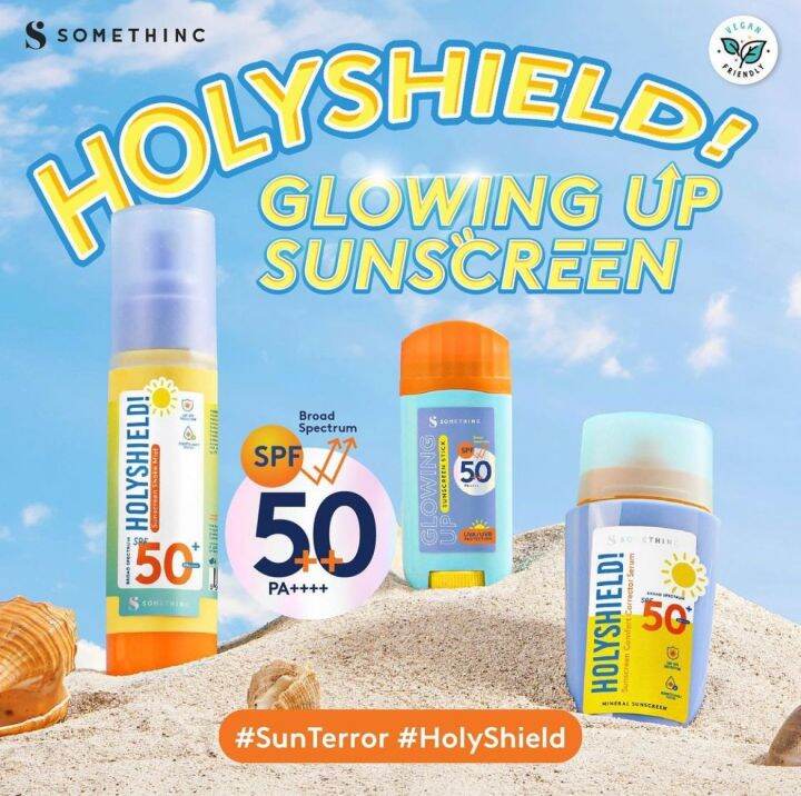 Somethinc Holyshield! Sunscreen Comfort Corrector Serum Glowing Up ...