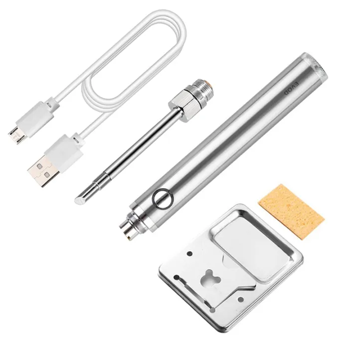 5V Battery Soldering Wireless Portable Charging Soldering Iron 510 ...