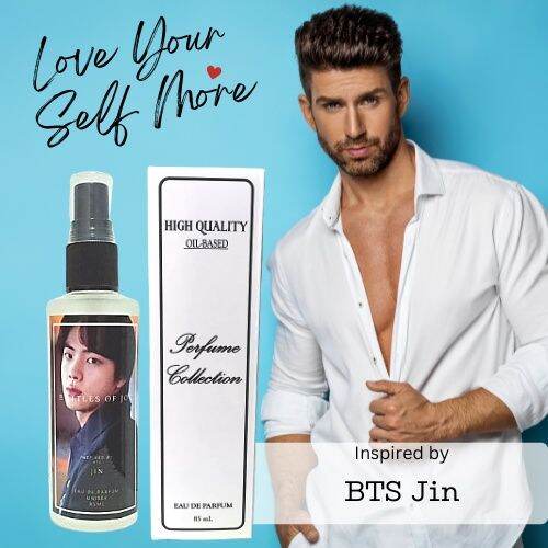BTS JIN 85ml with FREE BOX | Oil Based Inspired Long Lasting Perfume ...