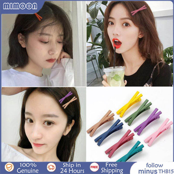 เครื่องประดับ กิ๊บติดผม รูปหัวใจ สีแคนดี้ สําหรับผู้หญิง MIMOON | Lazada.co.th